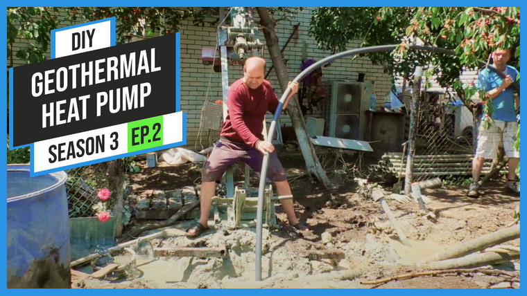 DIY Geothermal Heat Pump. Season 3. Ep2. Building geothermal loop ...